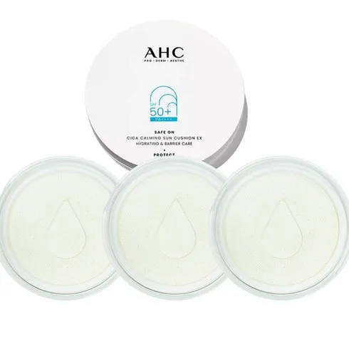 훨씬 깔끔해진 2024 AHC 세이프온 시카 카밍 선 쿠션 EX 벗어날 수 없다. - 굿셀링 | 좋은 제품을 벨을 울린다